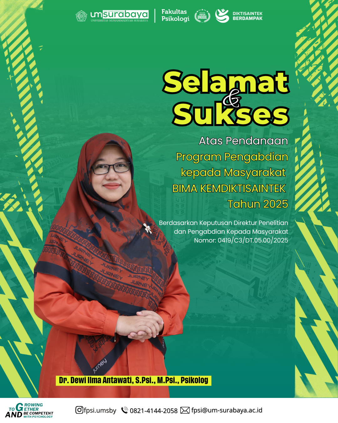 Fakultas Psikologi | FPsi UMSurabaya