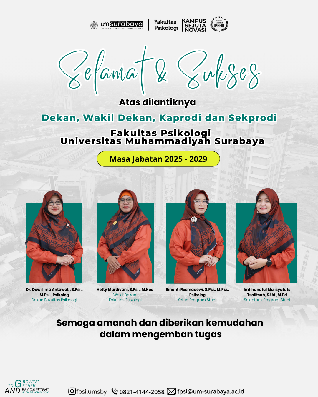 Fakultas Psikologi | FPsi UMSurabaya