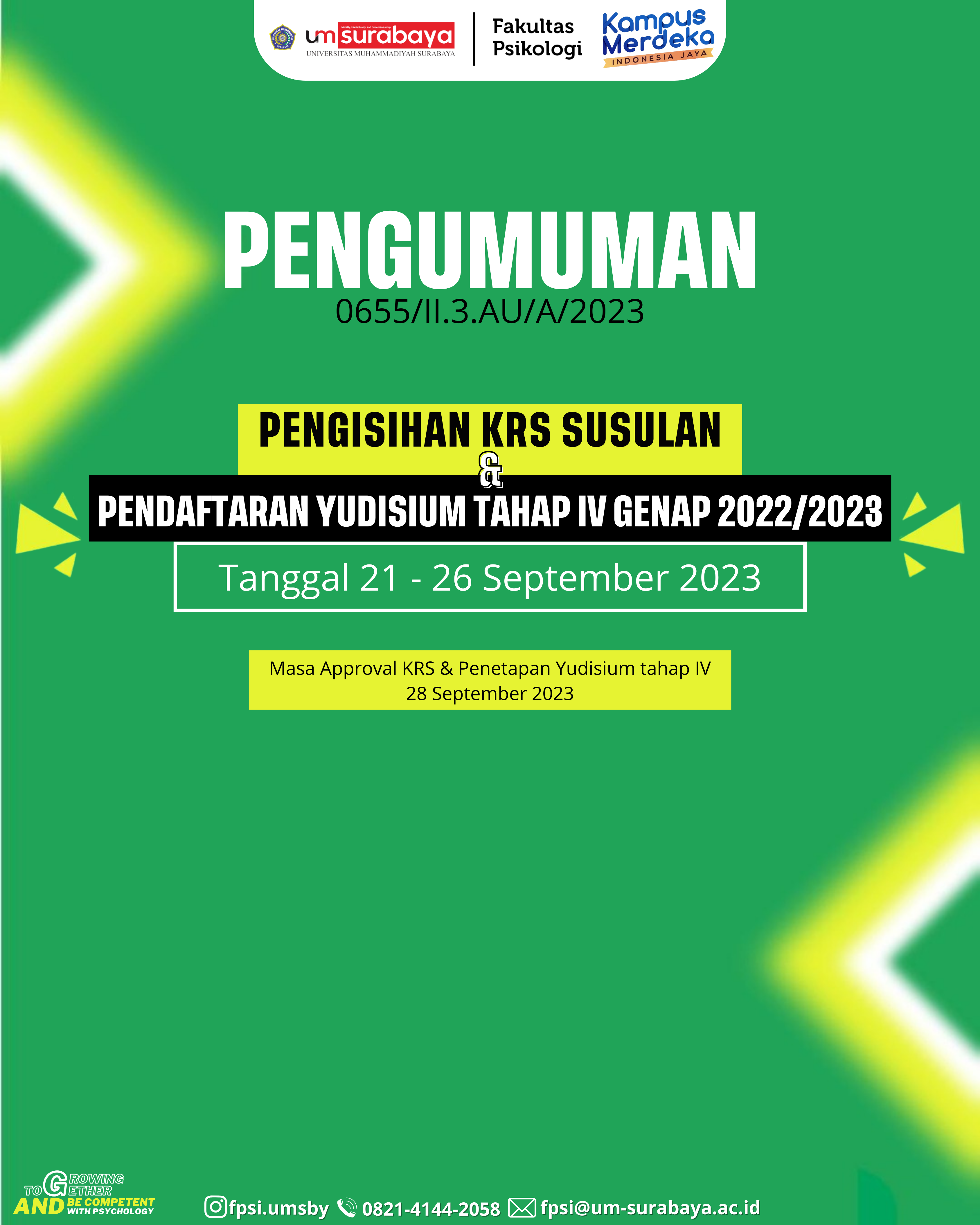 Fakultas Psikologi | FPsi UMSurabaya